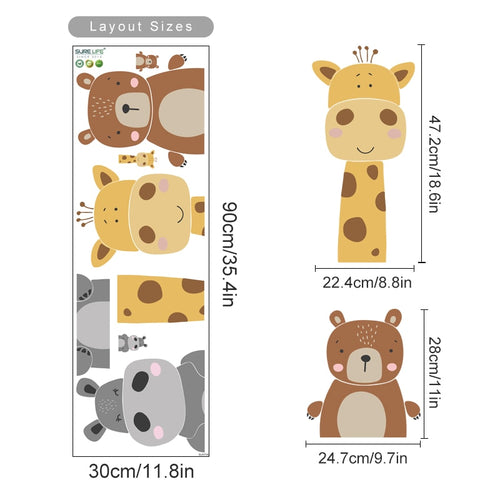 Zoo Friends Wall Decal | Snug Bug | Wall Decals